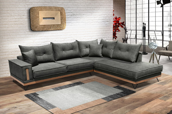 Γωνιακός καναπές Rustic – Furniture Selections by Vasilis Kyrlis
